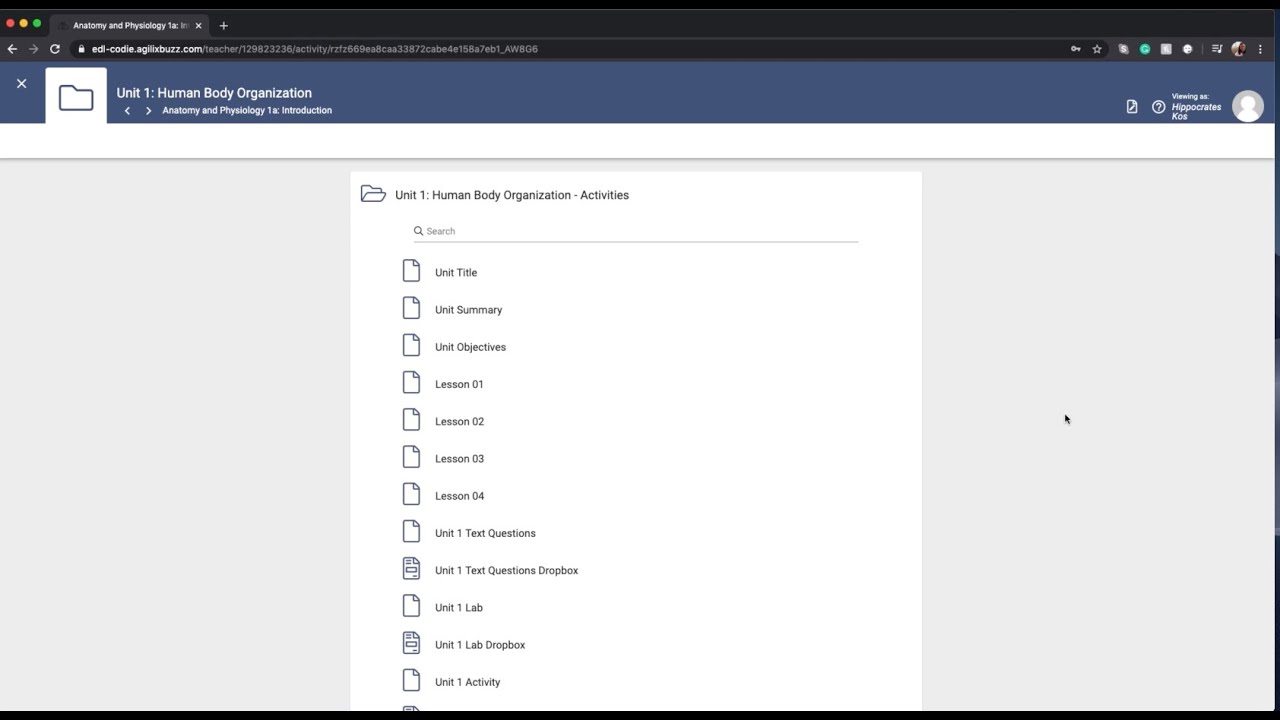 Unit Component Overview