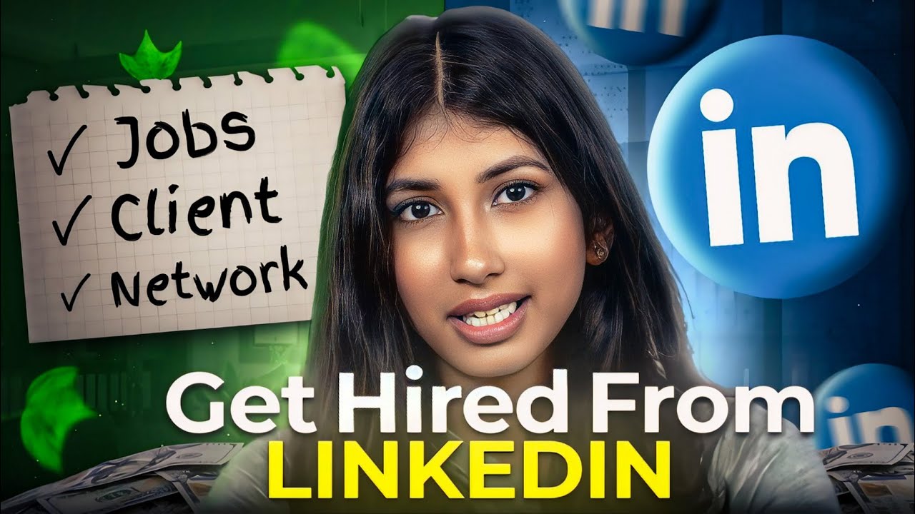 Get Hired From Linkedin in 2024 | Best Linkedin Profile Creation | Skills, Experiences & Networking🚀