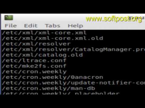 How to list all files in specific directory and sub directories in Linux