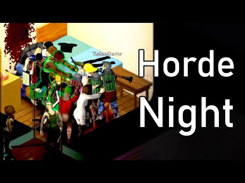 We Tried a Horde Mod in our Project Zomboid Server...