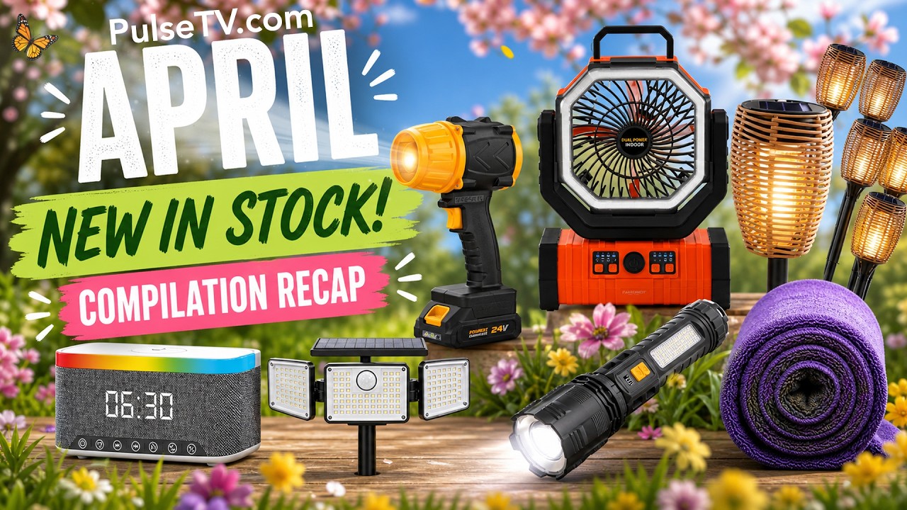 Top Gadgets and Home Deals This Month - PulseTV April '26 Monthly Recap