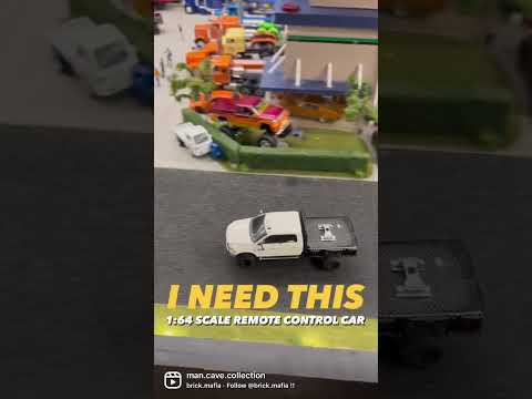 Completely Custom 1:64 Scale Remote control truck in the DIECAST Jungle! Not something you can buy😎