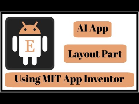 Create your advanced first AI app Part 1 | Layout Part | Mit App Inventor | Siblings Diary