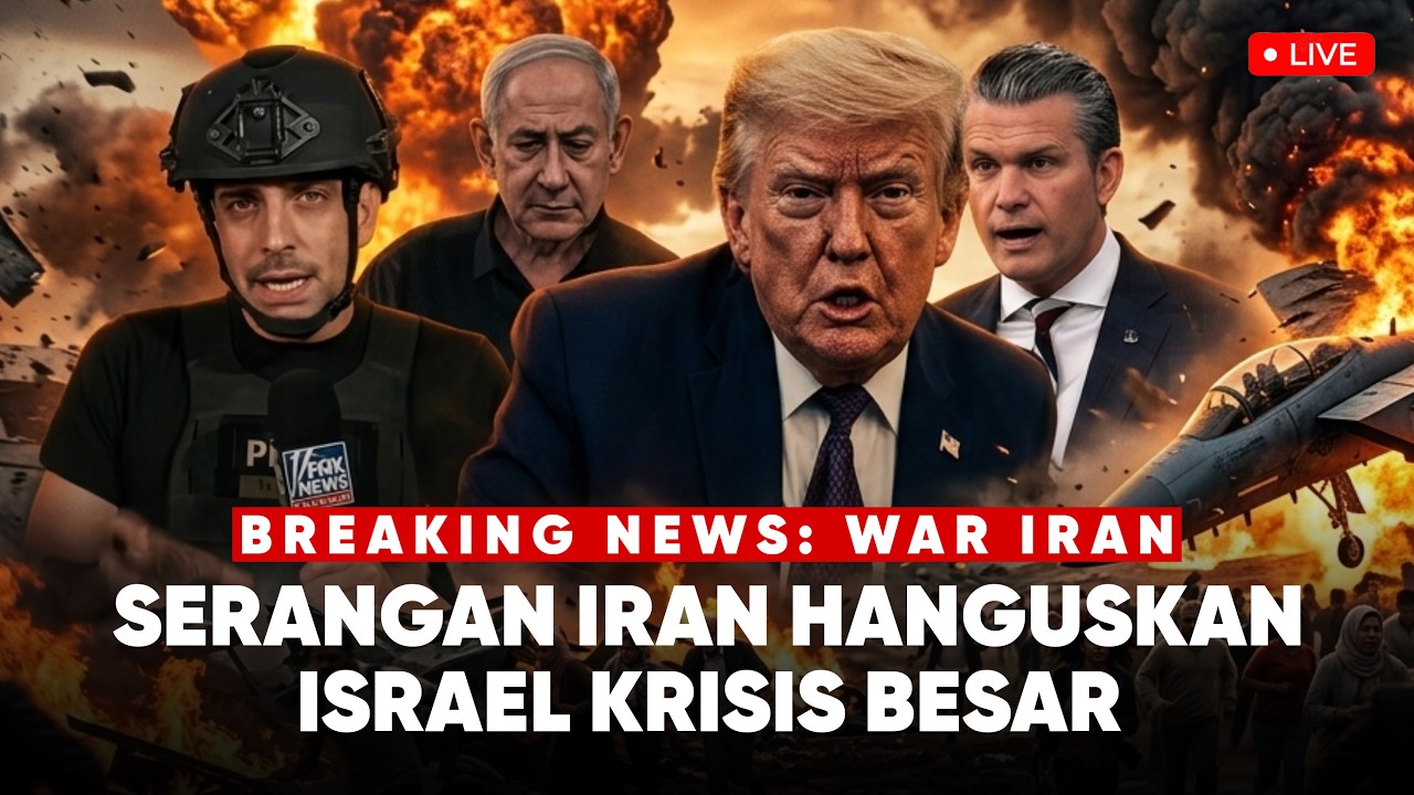 REAKING NEWS! Israel di Fase Mencekam! Trump Panik, Pentagon Dipukul Telak,  Jet AS Dihancurkan IRAN