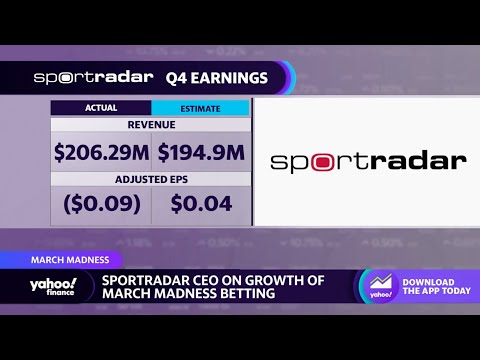 NCAA tournament: Live wagers ‘the future of sports betting in the U.S.,’ Sportradar CEO says