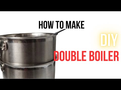How To Make a DIY Double Boiler|Melt Your Chocolate Easily