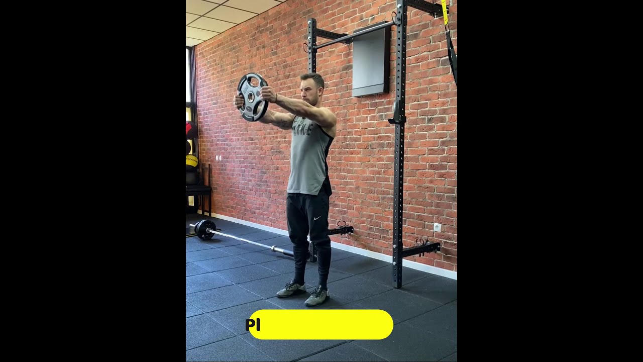 Plate Front raise w/ twist
