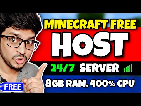 How To Make Free 24/7 Minecraft Server Without any Queue | Best Free 24/7 Minecraft Server Hosting 🤩