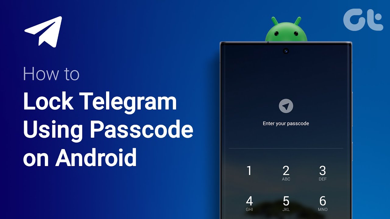 How to Lock Telegram Using Passcode on Android | Set Passcode Lock in Telegram App