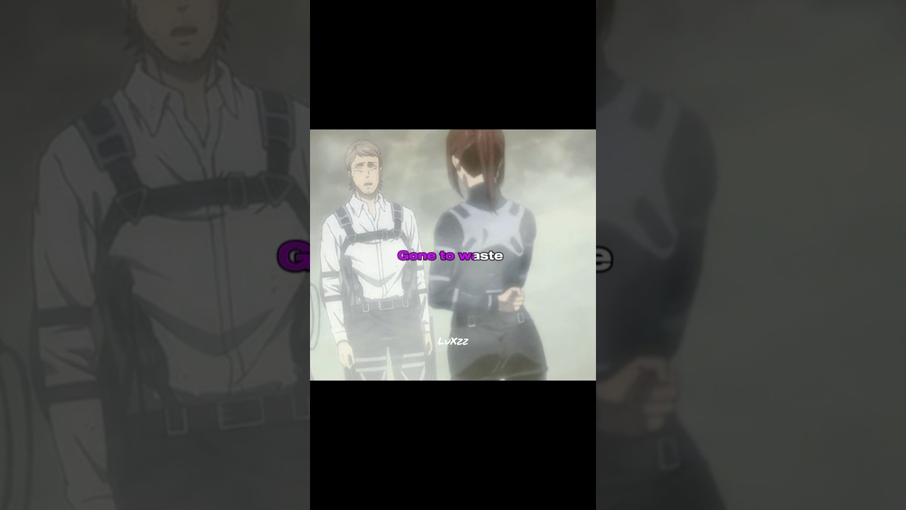 The death of Sasha…💔 || Attack on titan Sad Edit || Waste 🎶