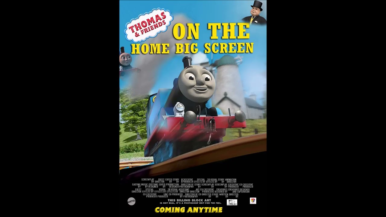 Thomas and Friends on the Home Big Screen Poster