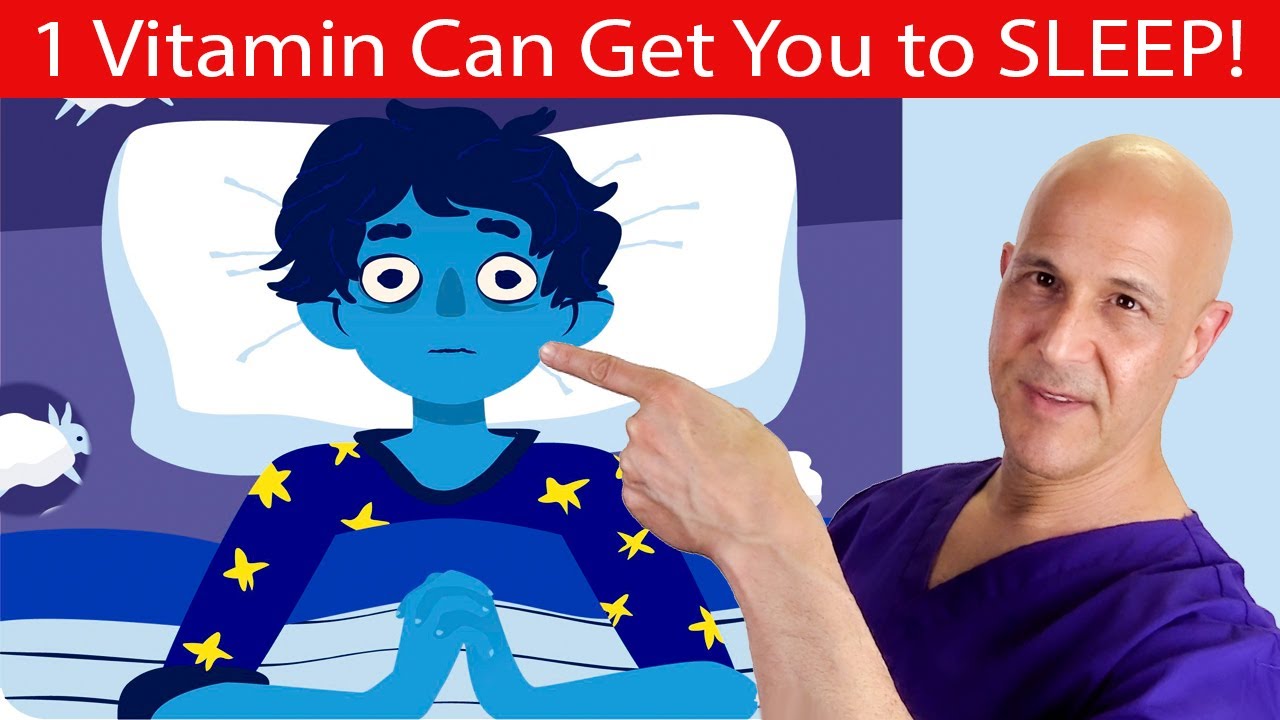1 Vitamin Can Get You to Sleep Better!  (Insomnia, Sleep Disorders & Sleep Apnea)   Dr. Mandell