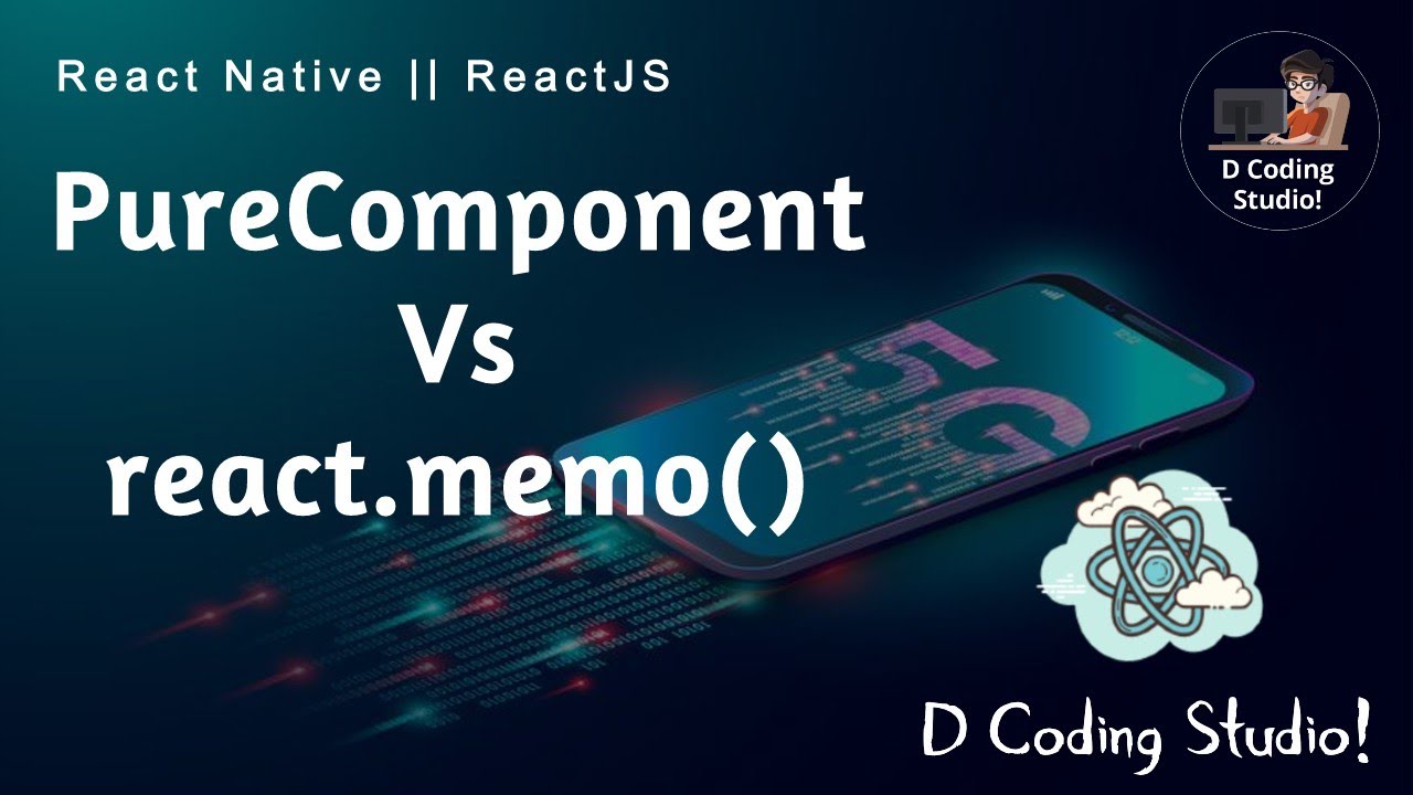 Pure component and React.memo for React Native and ReactJS!