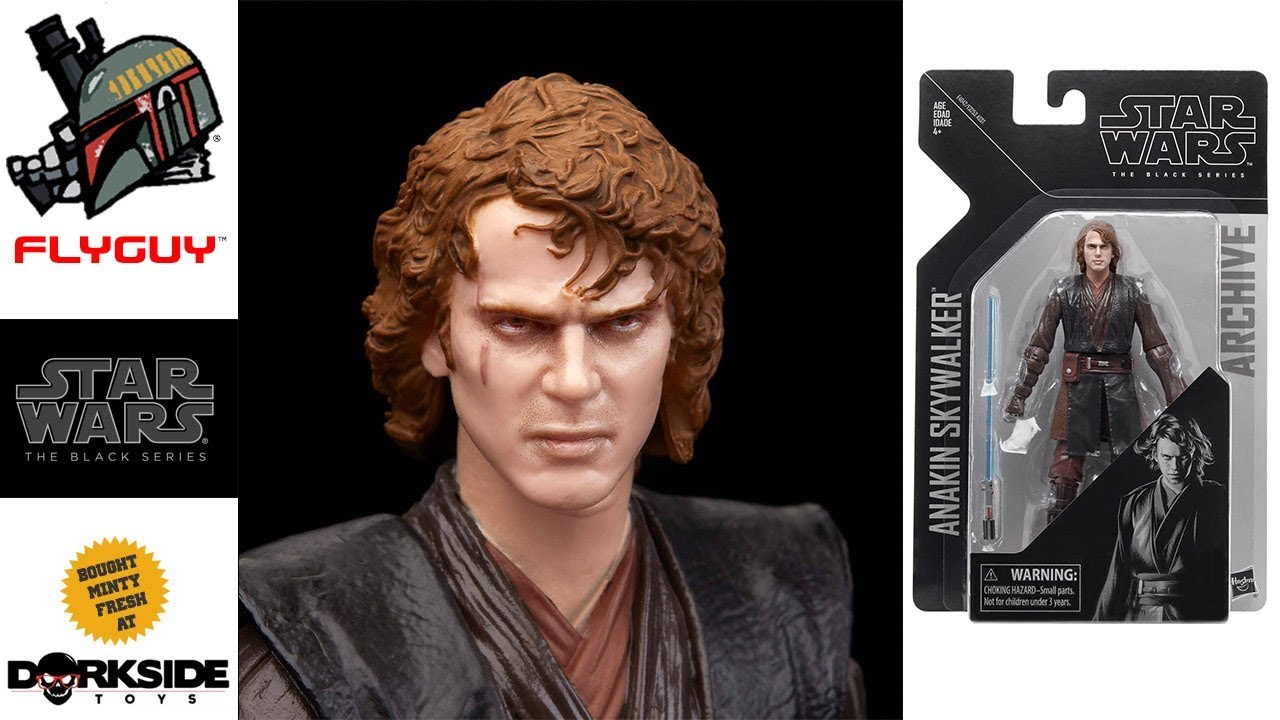 Star Wars The Black Series 6 Inch Archive Anakin Skywalker Comparison & Review | By FLYGUY