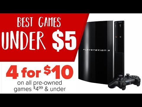 Best PS3 Games Under $5 - GameStop 4 for $10 Deal