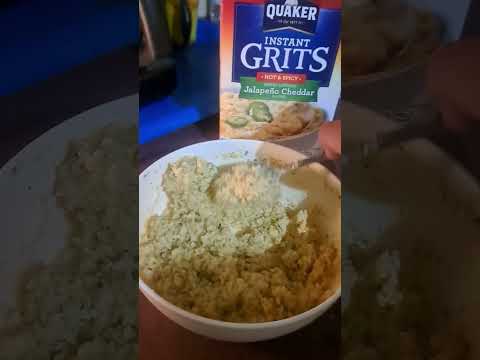 Quaker Oats Instant Grits (Jalapeño Cheddar)
