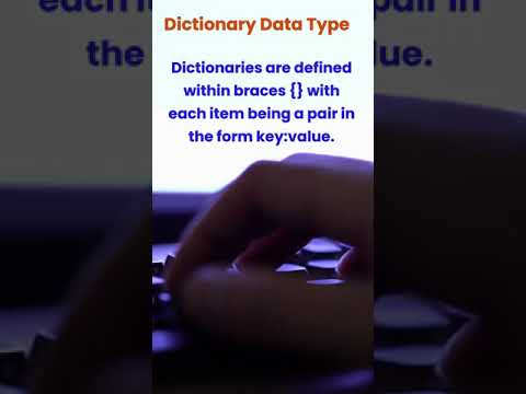 Dictionary Data Type in Python || Introduction to Python Programming