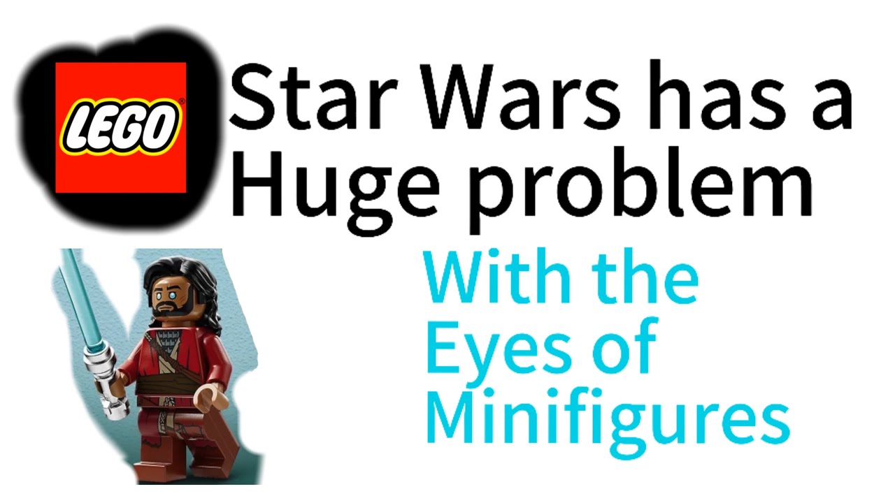 Lego Star Wars has a huge problem with the eyes of Minifigures
