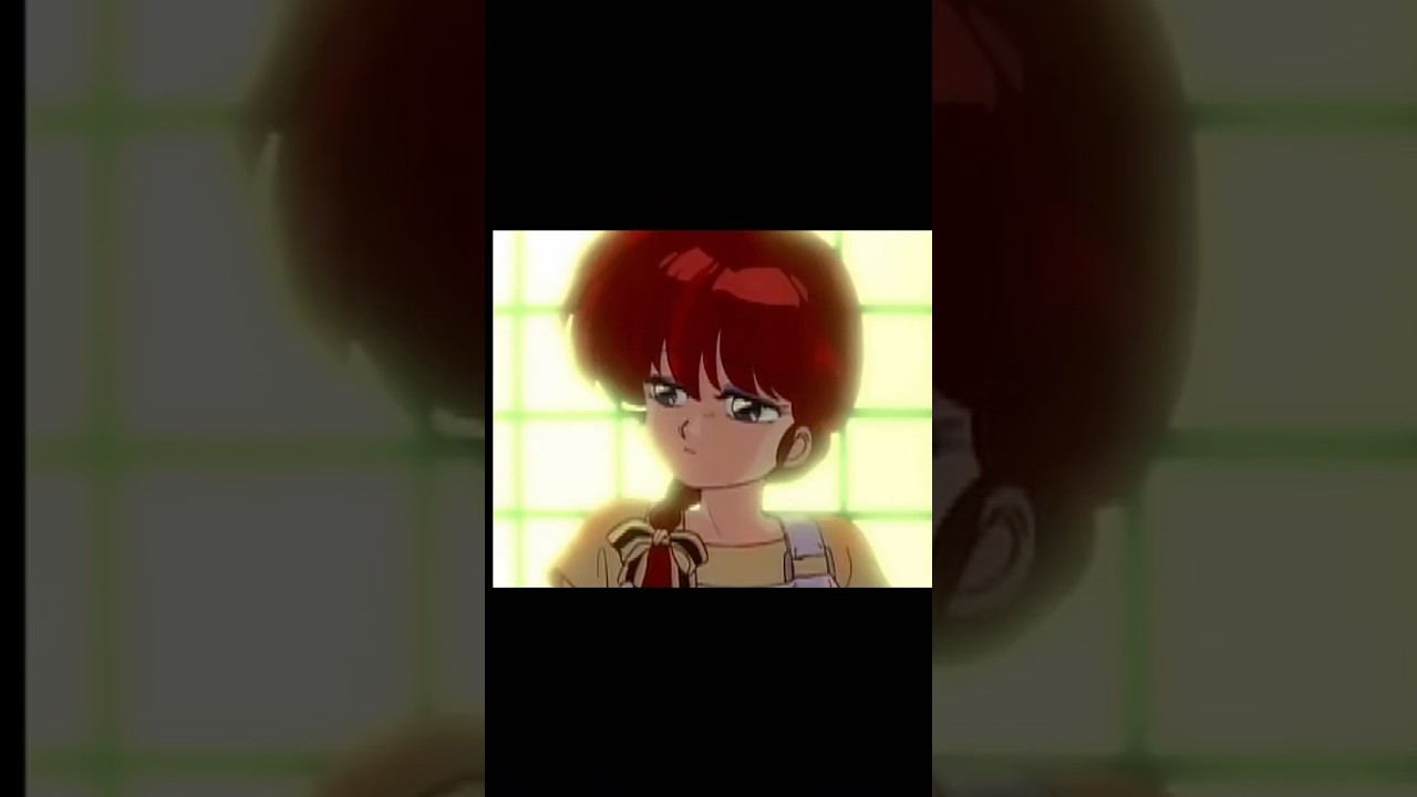 Ranma girl (Ranko  Saotome) #ranma½ #anime #ranma #edit