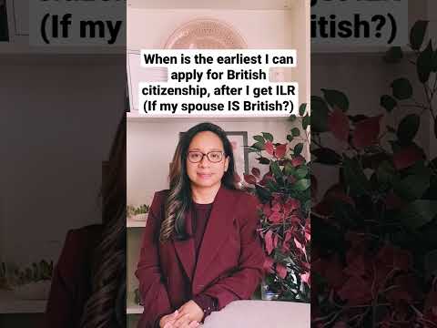 When is the earliest I can apply for British Citizenship after I get ILR, if my spouse IS British?