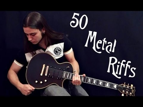 Riffs Heavy Metal: 50 dos mais famosos em 18 minutos