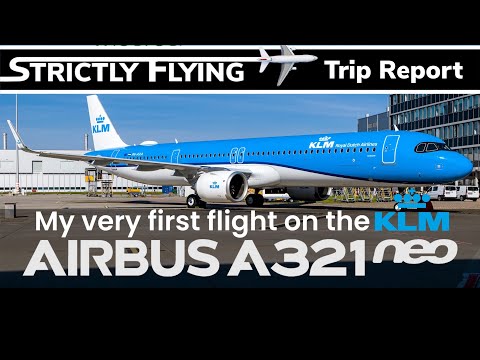 KLM Royal Dutch Airlines l Review of the new Airbus A321 NEO