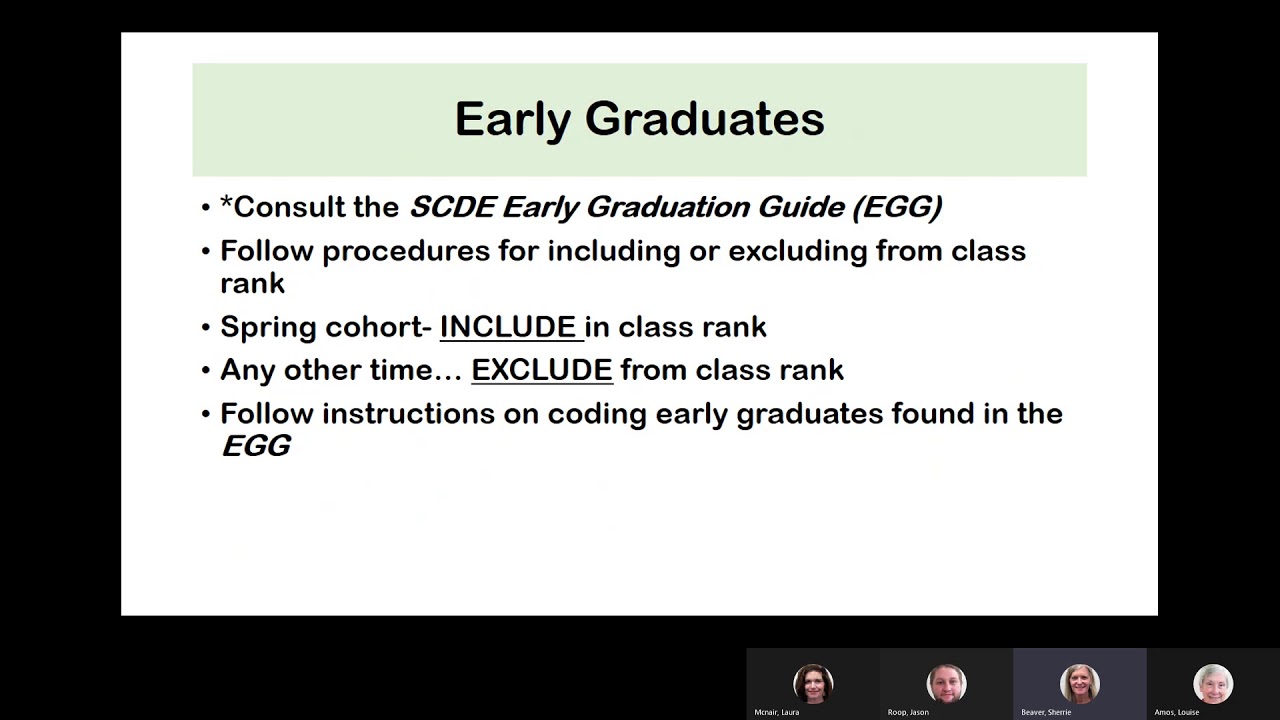 SCDE Transcripts and Procedures Part 1