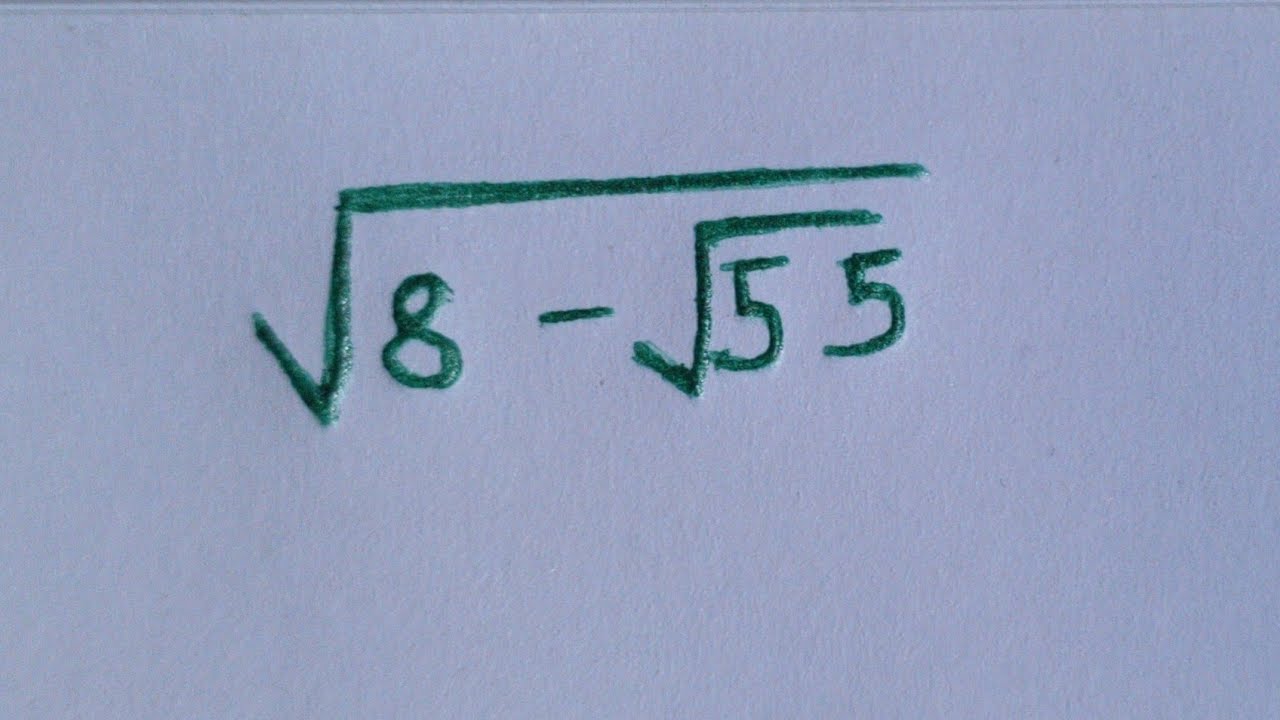 A Nice Square root maths simplification problem || maths olympiad #maths #mathematics #mathstricks