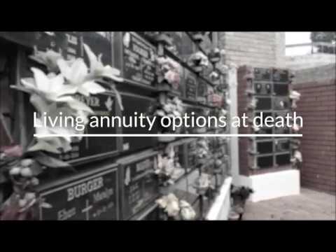 Living Annuity options at death
