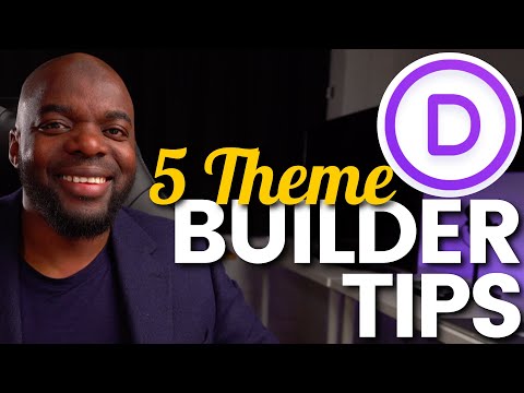 Divi 4.0 Theme Builder | 5 Divi Theme Builder Tips