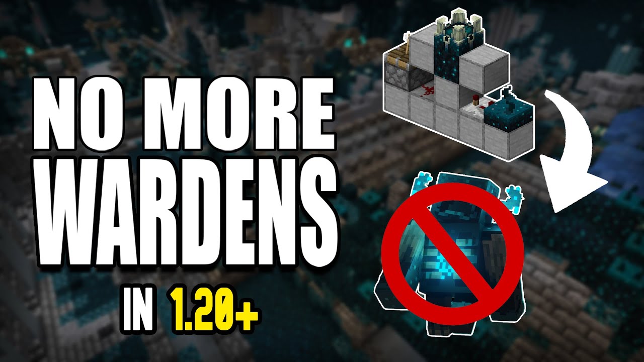 How to Stop Warden Spawning in 3 Minutes | 1.20 - 1.21+ Warden Switch Tutorial | by MadMan25