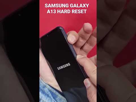 Samsung A13 Hard Reset Password Pattern Unlock Without Pc #samsunghardreset