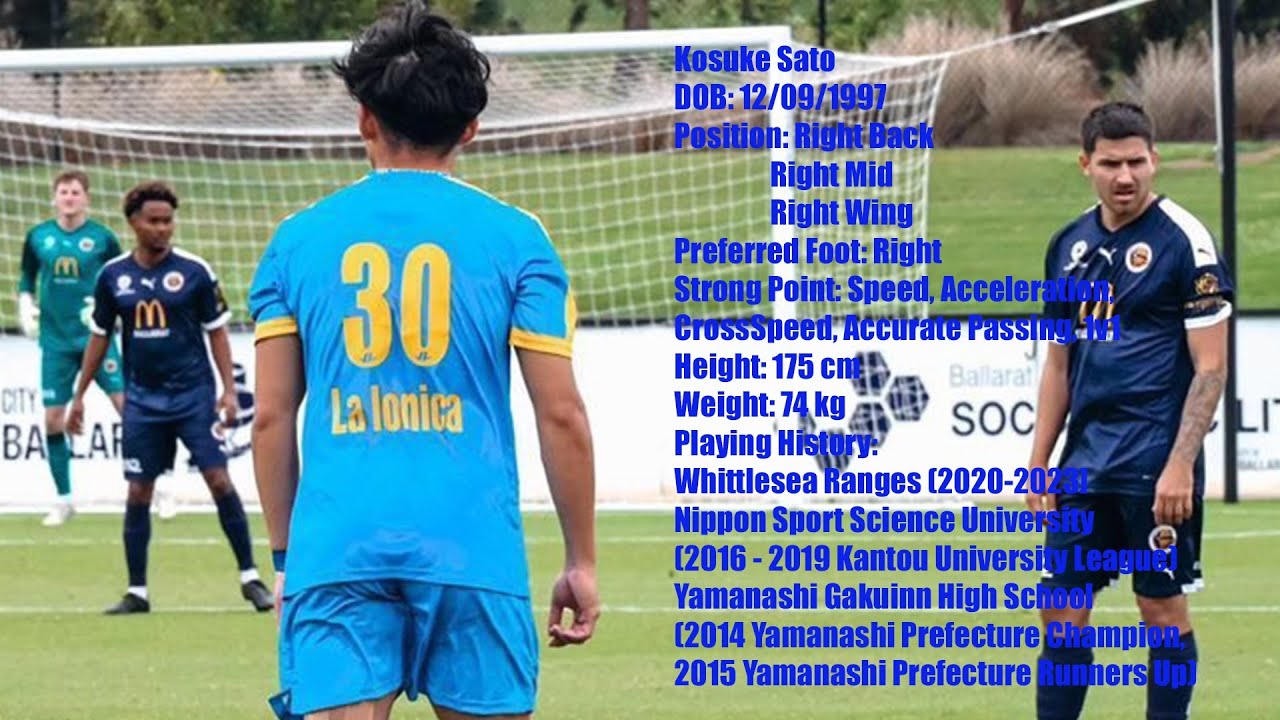 Kosuke Sato Highlights HD 1080p