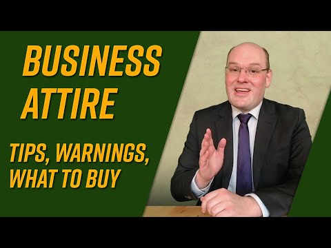 Formal Business Attire – tips, warnings, what to buy