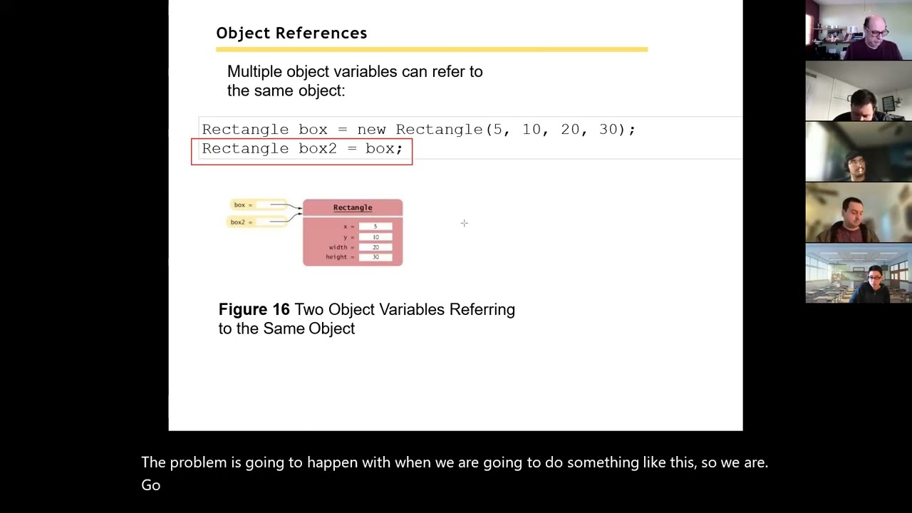 Big Java - Chapter 2 - Object Reference