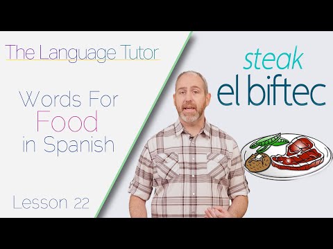 Spanish Food Words You Need to Know | Lesson 22