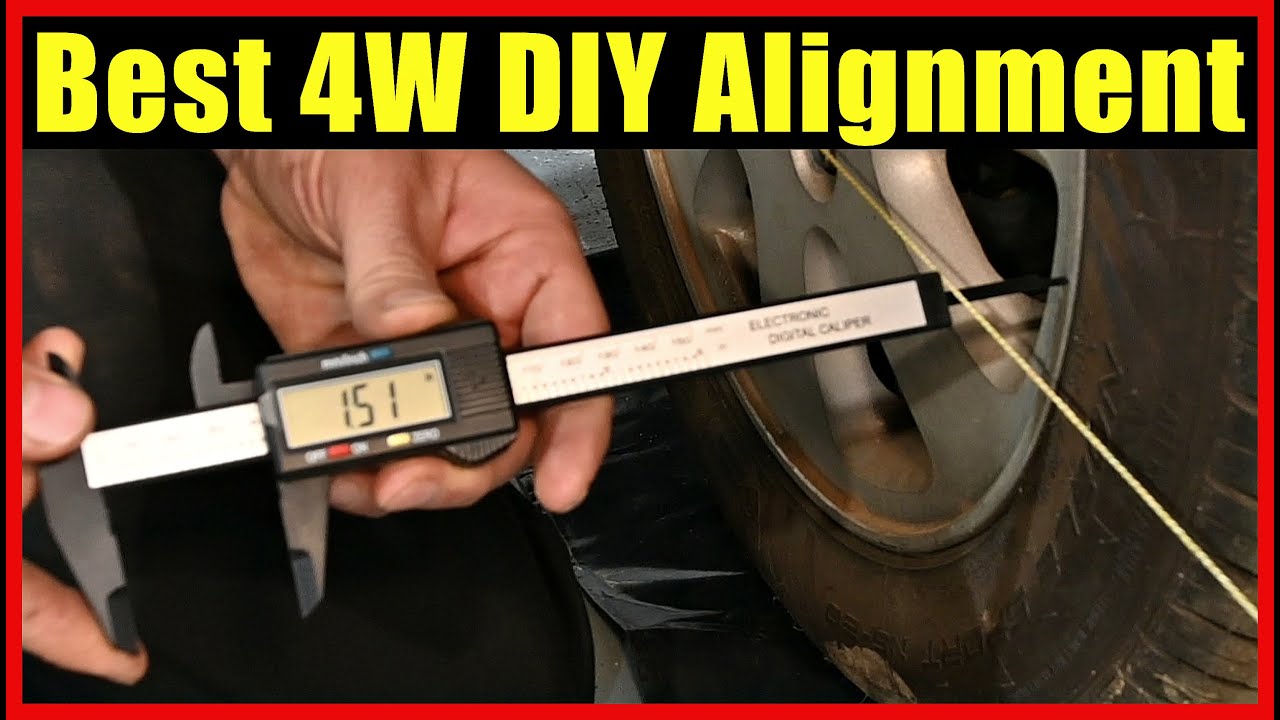 The Most Accurate DIY 4W Alignment