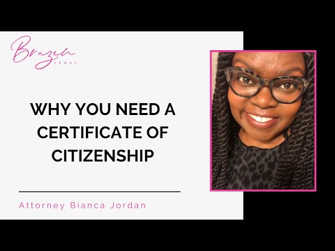 Do I Need a Certificate of Citizenship? | USA Immigration Lawyer