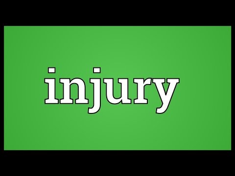 Injury Meaning