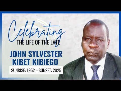 In Loving memory of the Late John Sylvester Kibet Kibiego