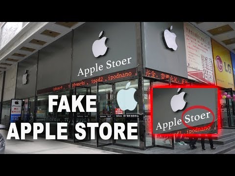 Inside Fake CHINESE Apple Store!! *MUST SEE*
