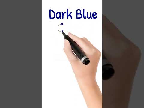 Dark Blue Colour | Learn Colours for Kids | Colours Name in english #shorts