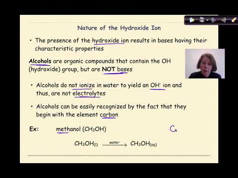 Regents Chemistry Acid Base Chemistry Part 3 Arrhenius Definition of Bases