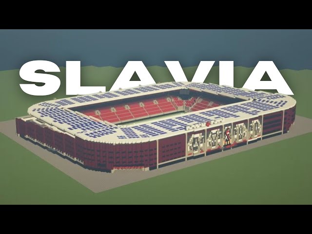 Fortuna Arena / SK Slavia Praha Stadium Minecraft Map