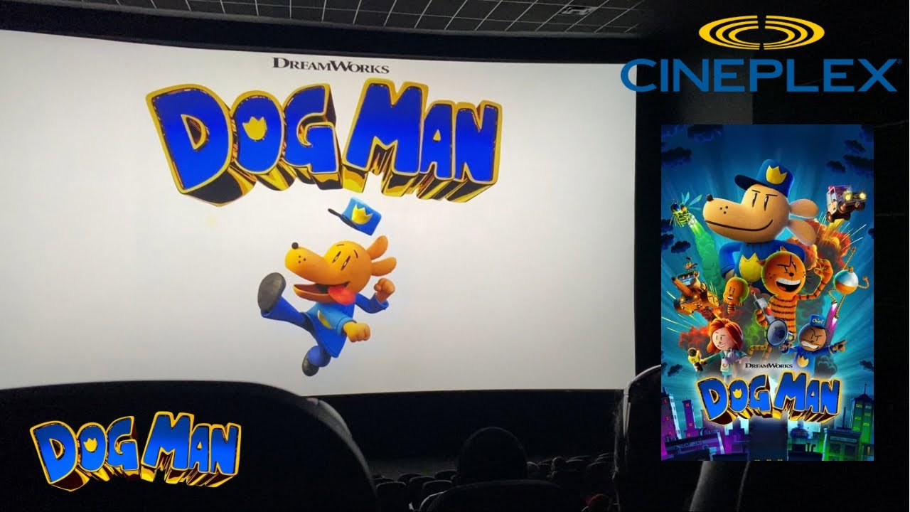 Opening Previews to Dog Man at AMC Theaters (2025)