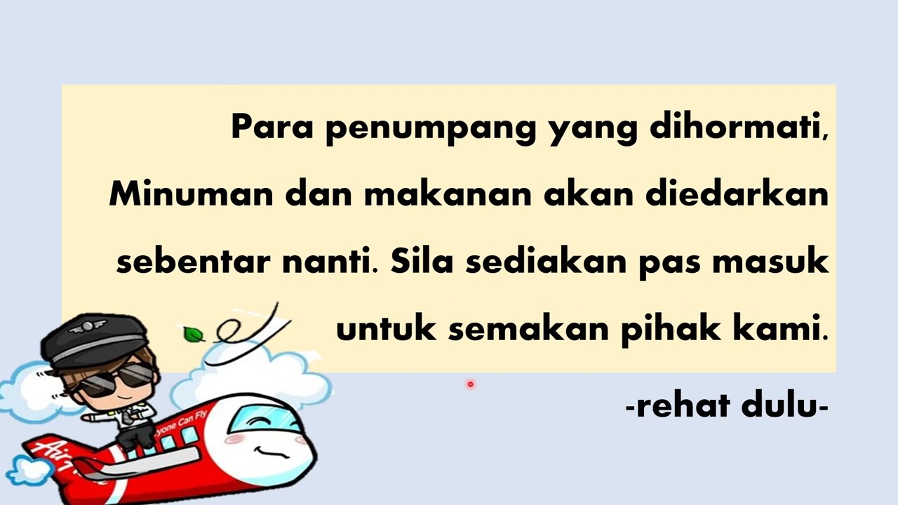 Program Bacaan Pagi   506 : AK6439   Air Asia