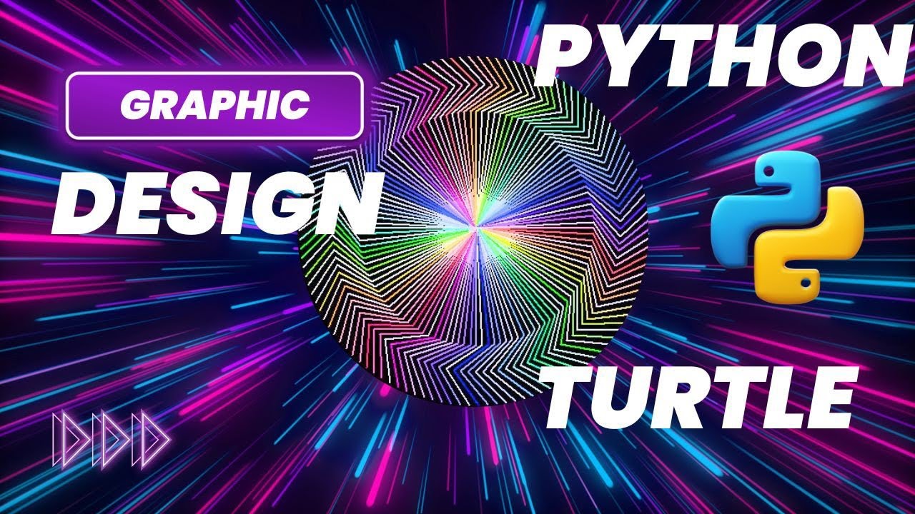 superb graphic with python turtle | #2 python turtle graphics