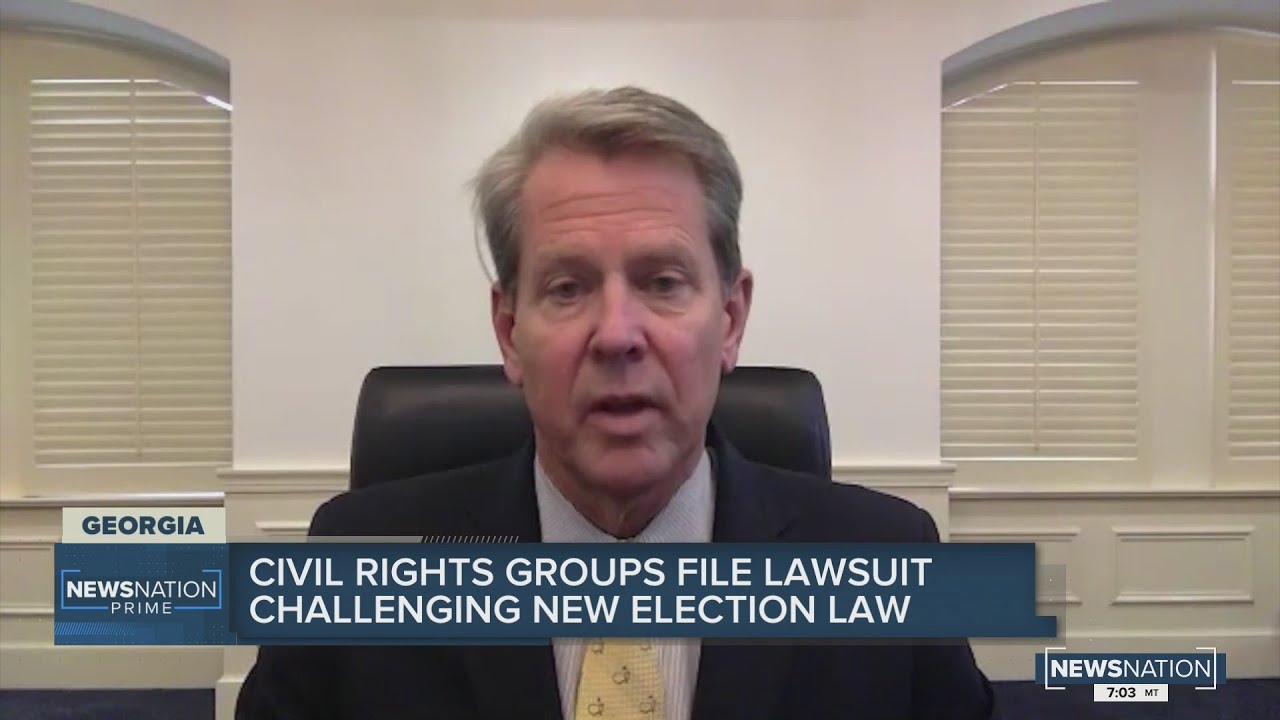 Civil rights groups file lawsuit over Georgia’s sweeping voter laws