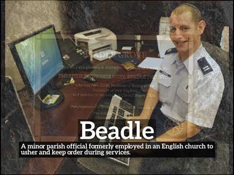 How Does Beadle Look? | How to Say Beadle in English? | What is Beadle?