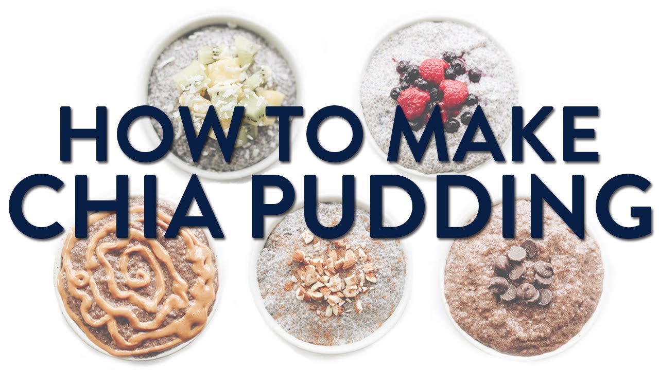 HOW TO MAKE CHIA PUDDING - 5 WAYS! | 5 days 5 ways meal prep
